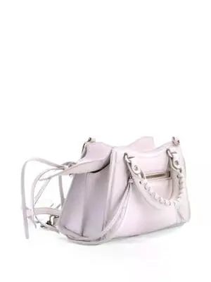 Balenciaga Neo Classic City Bag Leather Mini Shoulder Bag - White
