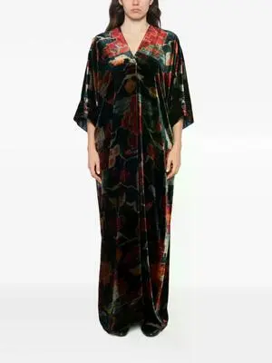 PIERRE-LOUIS MASCIA Velvet Maxi Dress