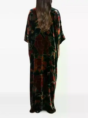 PIERRE-LOUIS MASCIA Velvet Maxi Dress