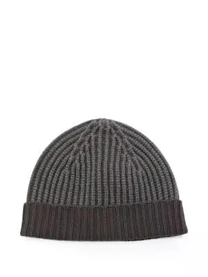 04651 / A TRIP IN A BAG Ribbed-knit Beanie Hat