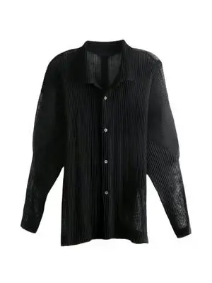 Issey Miyake Button-up Shirt - Black
