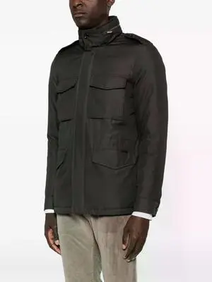 MOORER Four-pocket Epaulette Jacket
