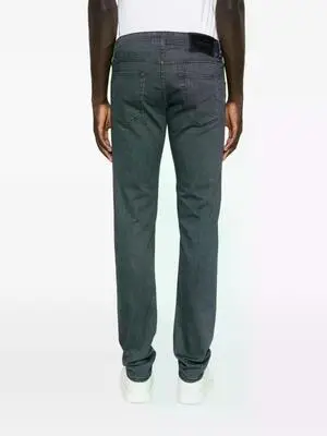 Jacob Cohen Logo-patch Straight-leg Jeans