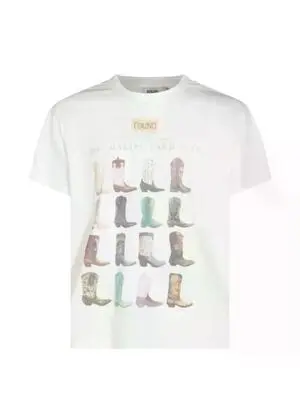 FOUND Graphic-print T-shirt - White