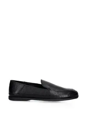 VAGABOND SHOEMAKERS Sammie Square-toe Leather Loafers - Black