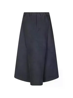 Labo.art Elastic Waistband Midi Skirt