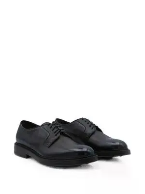 DOUCAL'S Leather Lace-up Derby Shoes