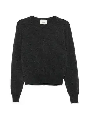 LISA YANG Crew Neck Sweater - Grey