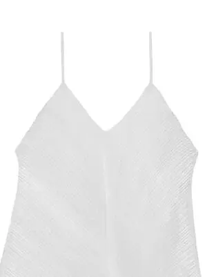 JW Anderson Pleated Handkerchief-hem Blouse - White