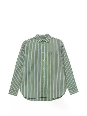Polo Ralph Lauren Striped Long-sleeve Shirt - Green