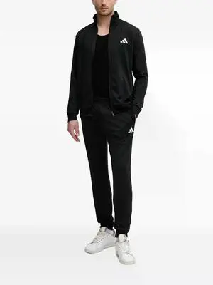 Adidas Logo-print Tracksuit Set - Black