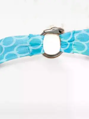 TRUSSARDI Monogram-print Ring-detail Bikini Bottoms