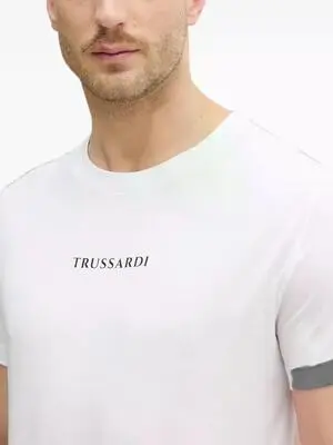 TRUSSARDI Graphic-print Logo-print T-shirt