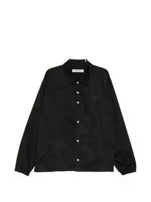 Undercover Logo Patched Press-stud Coach Jacket - Black