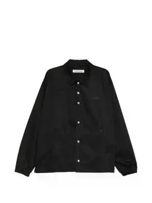 Undercover Logo Patched Press-stud Coach Jacket - Black