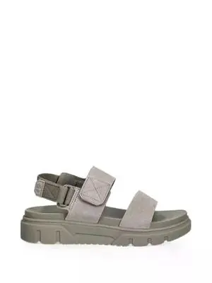 Timberland Touch-strap Suede Sandals - Grey