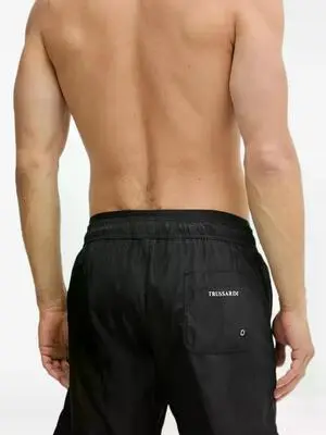 TRUSSARDI Logo-print Drawstring Swim Shorts