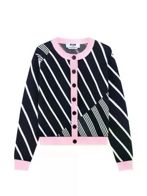 MSGM Button-up Cardigan - Blue
