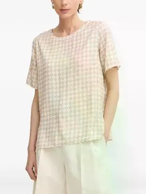 Trussardi Round Neck Tops