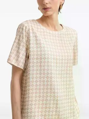 TRUSSARDI Geometric Print Short-sleeve T-shirt