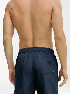 TRUSSARDI Logo-print Drawstring Swim Shorts