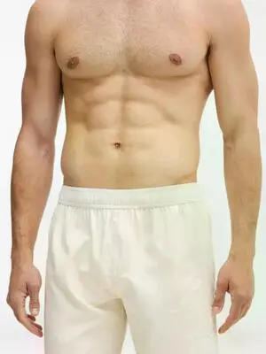 TRUSSARDI Embroidered Elasticated Swim Shorts