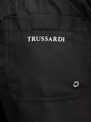 TRUSSARDI Logo-print Drawstring Swim Shorts