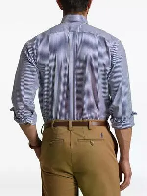 Polo Ralph Lauren Striped Pony Shirt - Blue