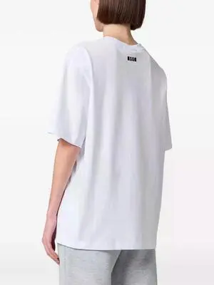 MSGM Slogan-print T-shirt
