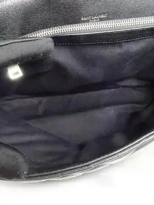 Saint Laurent Large College Logo-plaque Tote Bag