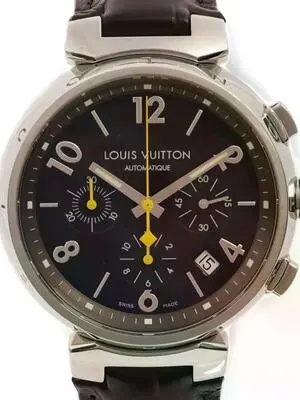 LOUIS VUITTON Tambour Chronograph Watch