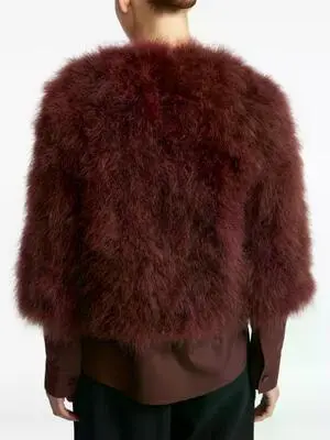 YVES SALOMON Feather-embellished Jacket