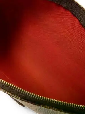 LOUIS VUITTON Eva Damier Ebène Canvas Tote Bag