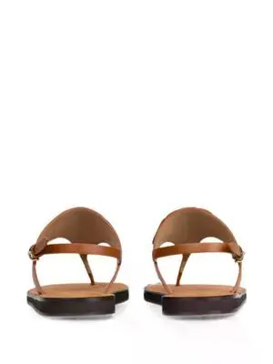 FERRAGAMO Gancini Flat Sandals