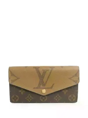 LOUIS VUITTON Sarah Monogram Reverse Wallet - Brown