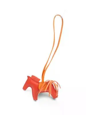 Hermès Rodeo Pm Horse-shape Charm - Red