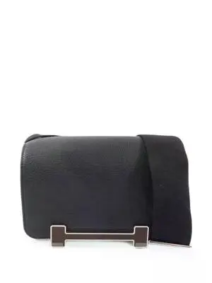 Hermès 2023 Geta Shoulder Bag - Black