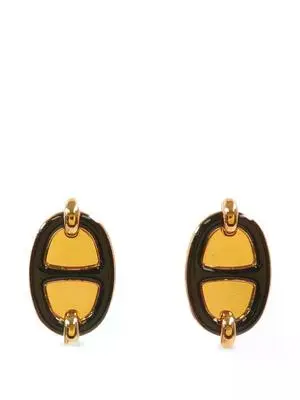 Hermès Mini Maillon Earrings - Gold