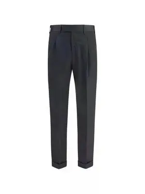 PT TORINO Rebel Pleated Trousers - Grey