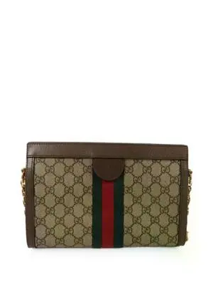 Gucci Ophidia Gg Shoulder Bag - Neutrals