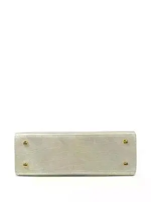 Delvaux Mm Tempête Tote Bag - Silver