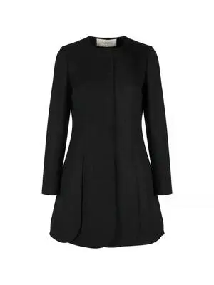 Valentino Garavani Patch-pocket Coat - Black