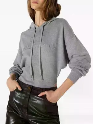 Elisabetta Franchi Knit Hooded Bodysuit