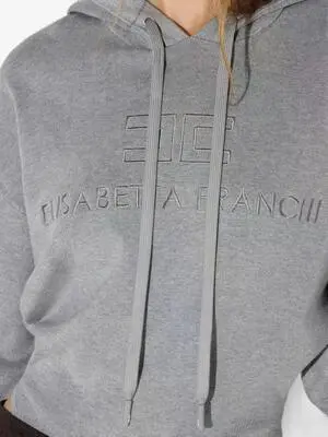Elisabetta Franchi Knit Hooded Bodysuit