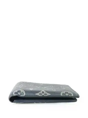 LOUIS VUITTON Monogram Shadow Wallet - Blue