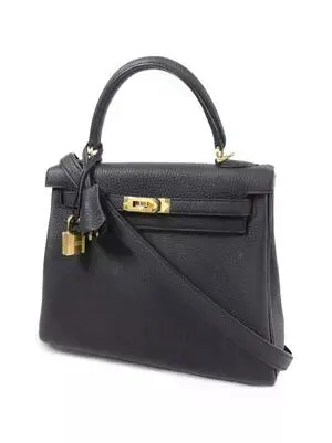 Hermès 2025 25 Kelly Tote Bag - Black