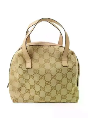 Gucci Gg Canvas Handbag - Neutrals