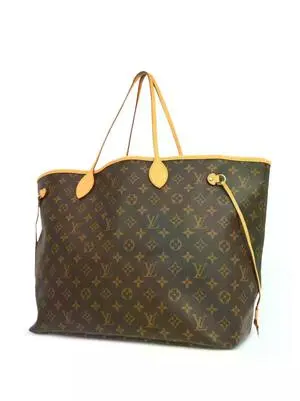 LOUIS VUITTON Gm Neverfull Tote Bag - Brown