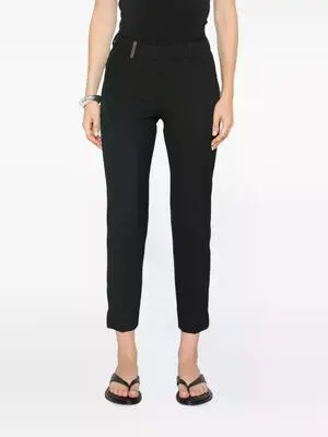 Peserico Belt-loop Slim-fit Trousers