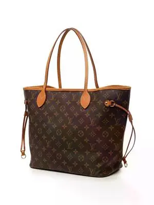 LOUIS VUITTON 2015 Monogram Neverfull Mm Tote Bag